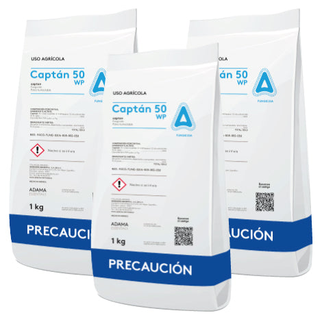 Captán 50 WP Adama caja de 12 x 1 kg Fungicida – RIBERAGRICOLA